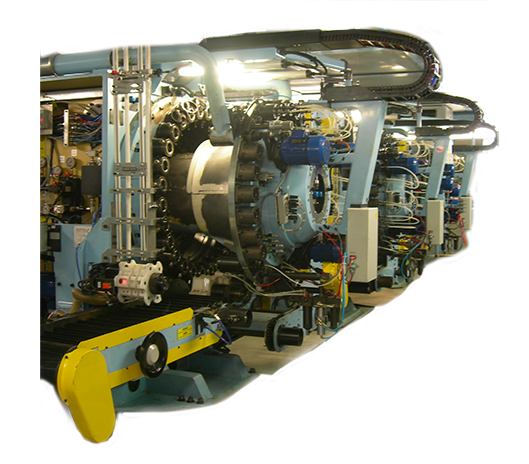 Triple Necking Machine - Mall-Herlan AG